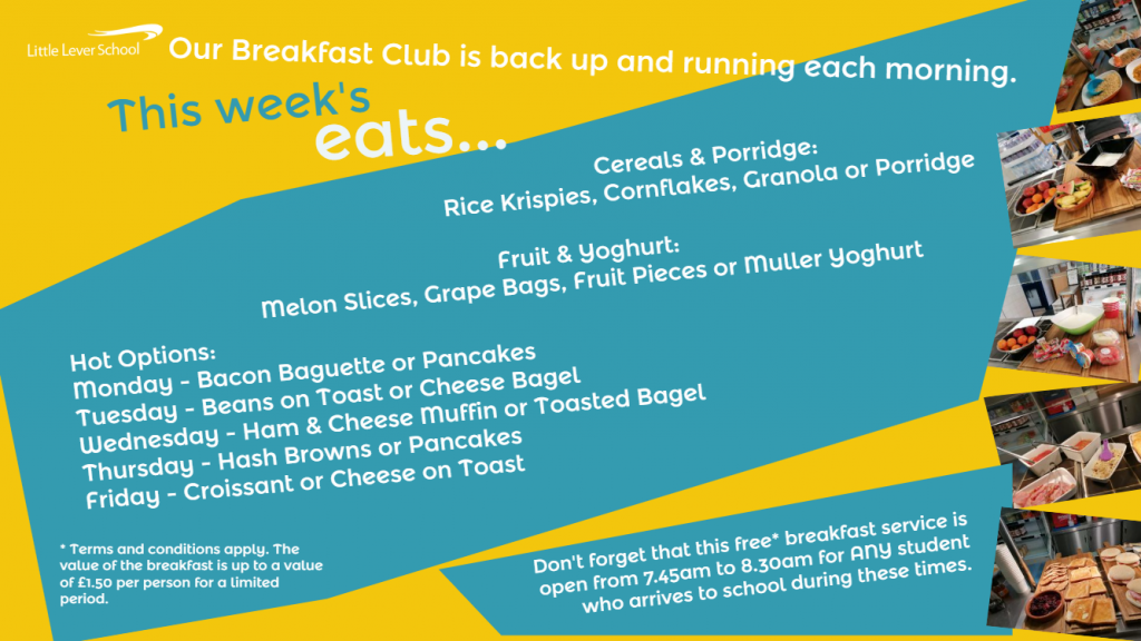 Our Breakfast Club is back! - Little Lever School