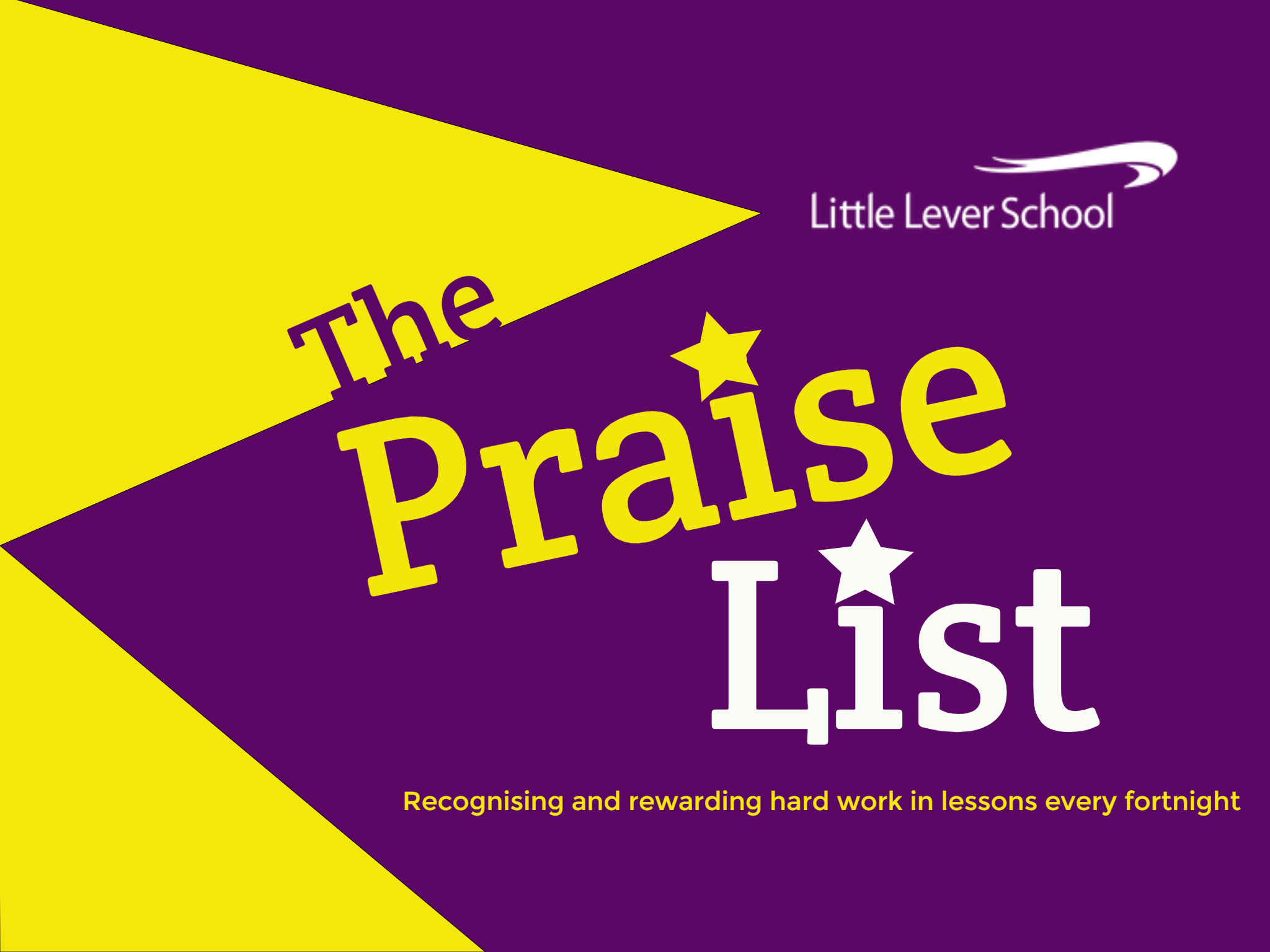 The Praise List - Little Lever School