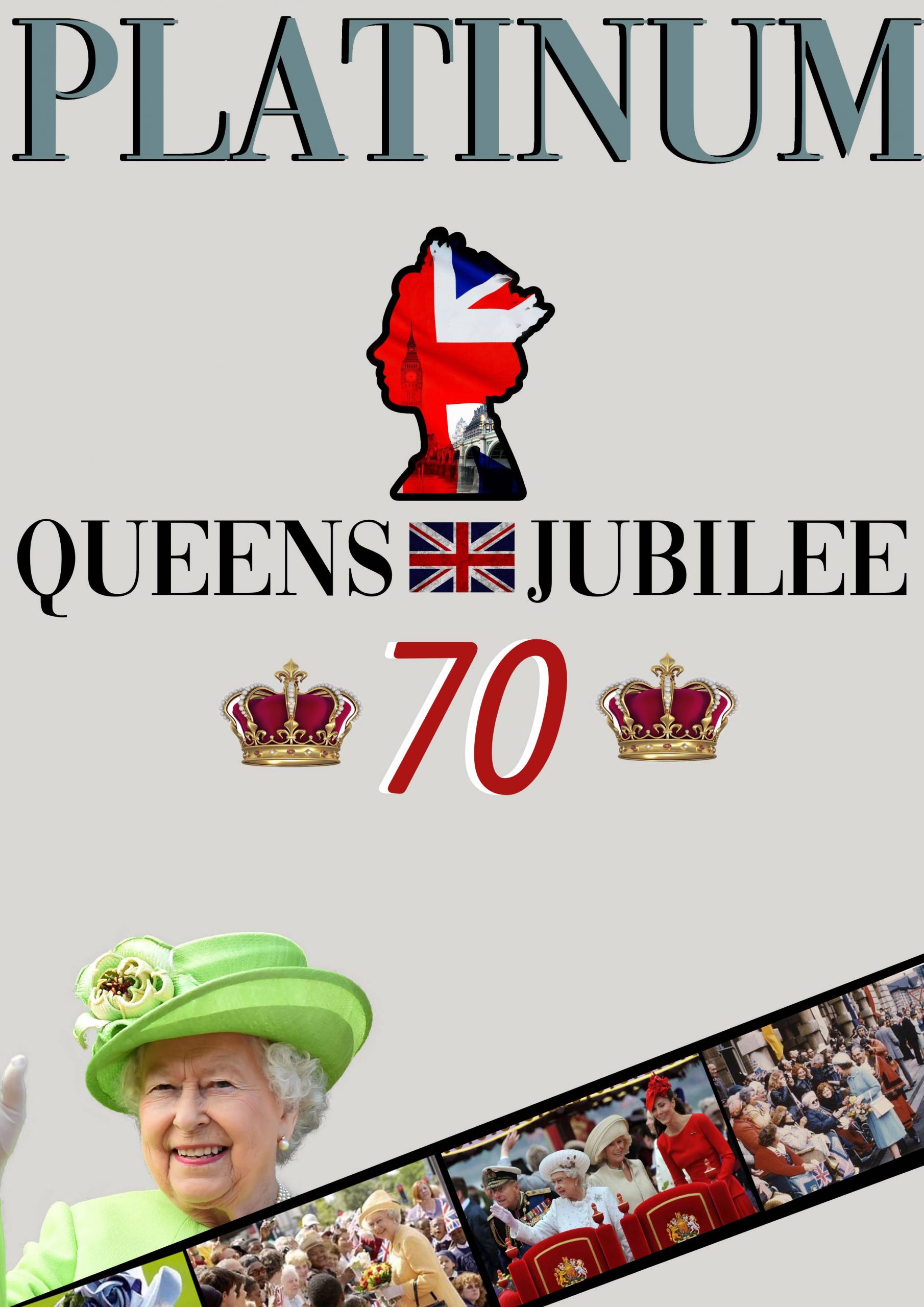 Platinum Jubliee Poster Designs - Little Lever School