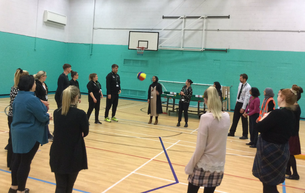 Inclusive Sport Training Session - Little Lever School