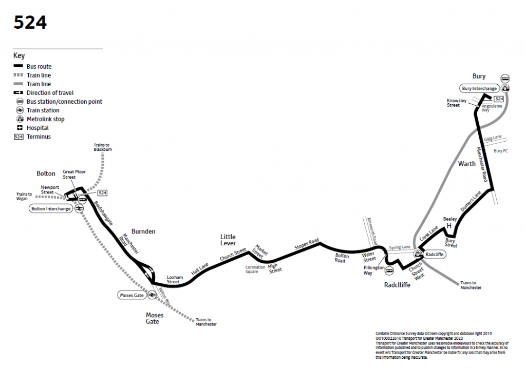 Bus Timetables - Little Lever School
