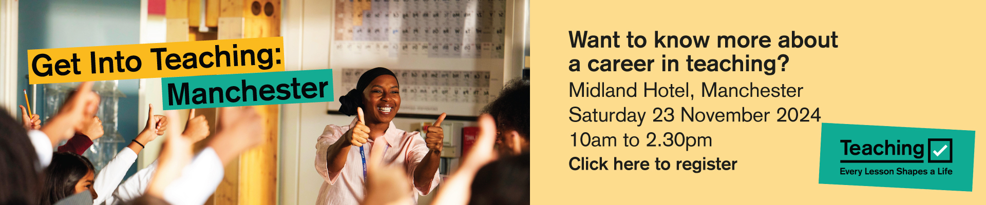 Get Into Teaching Manchester Event - Little Lever School